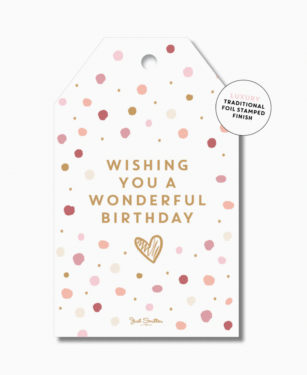 Wishing you a wonderful birthday gift tag