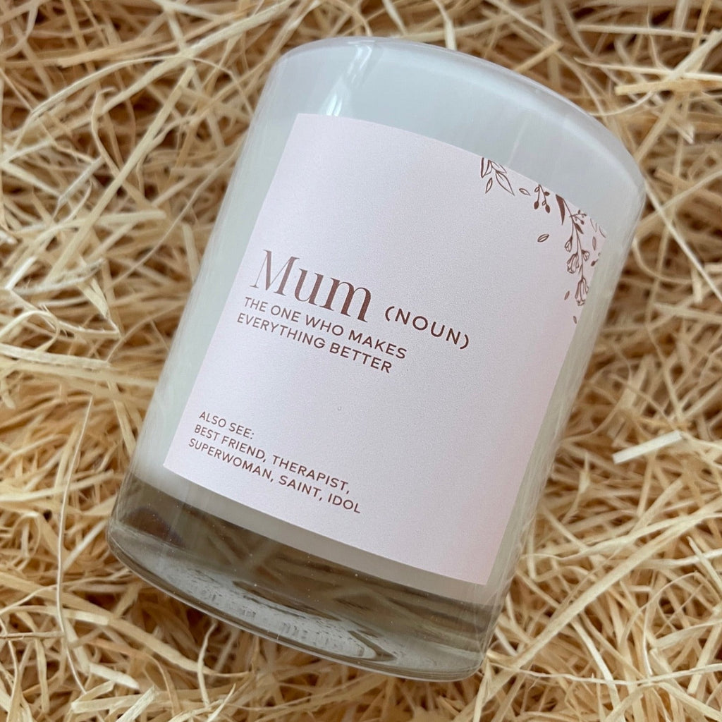 Mum Noun Candle