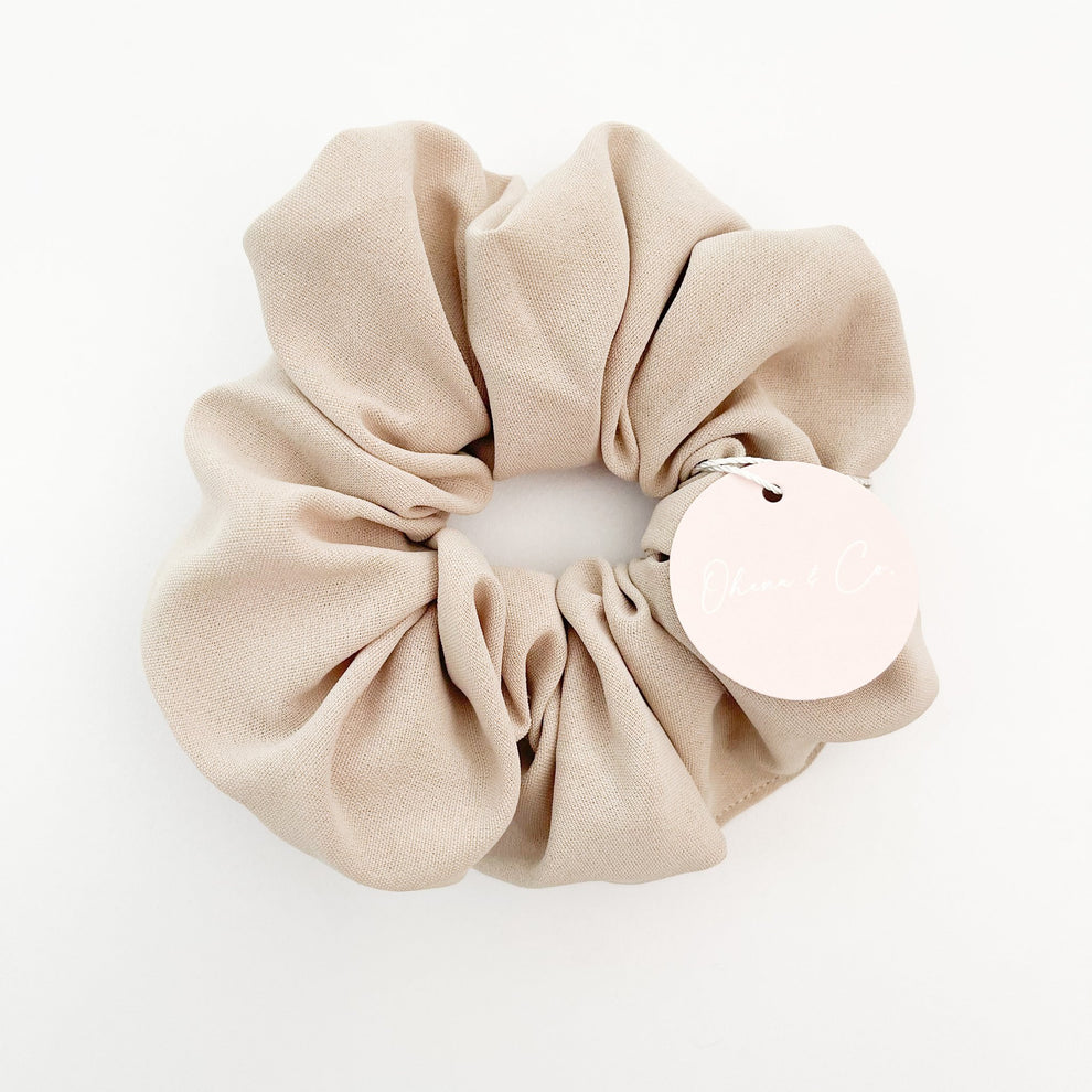 Beige Scrunchie – Little Gift Project
