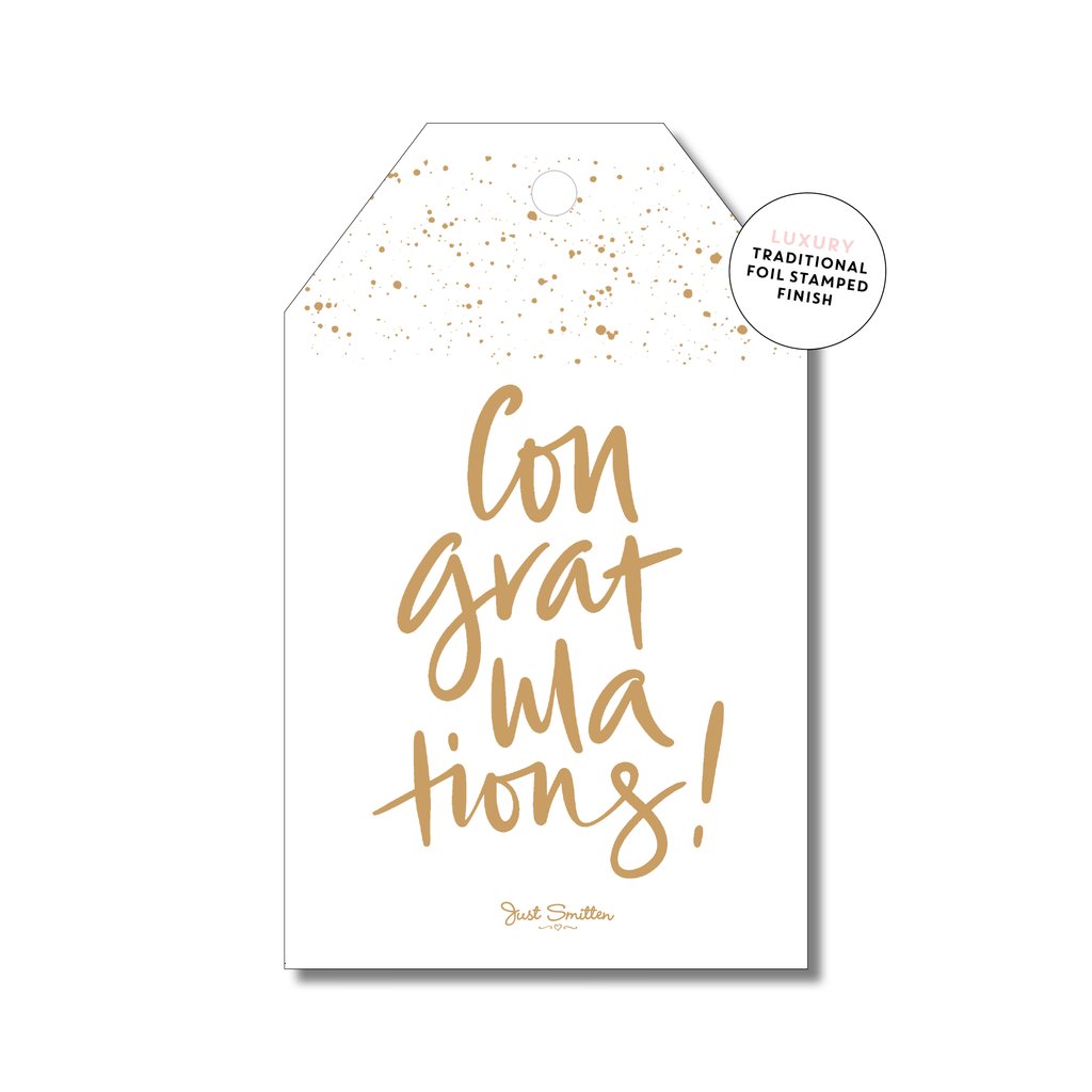 Congratulations Gift Tag